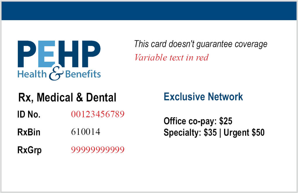 Pehp - Member ID Cards